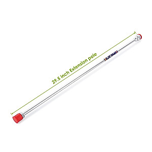 DGCUS Airless Paint Sprayer Spray Gun Tip Extension Pole Rod (29.5 inches)