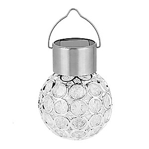 MIGONG Hanging Solar Lights, PVC Material Low Power Consumption Save Energy Outdoor Color Change LED Lamp, 8 Hours Work Time Auto Turn On and Dusk for Gardening Yard (Seven Color Change)