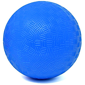 5 Inch Playground Balls, Set of 3 Mini Sports Balls for Soft Play, Rubber Dodge Balls for Indoor and Outdoor Use, Inflated Bouncy Easy Grip for Kids and Toddlers