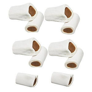 MPP Stuffed Bully Shin Bones 4 Inch Refillable Nutritious Hard Dog Dental Care Chews (2 Bones)