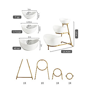 YHOSSEUN 3 Tier Serving Tray