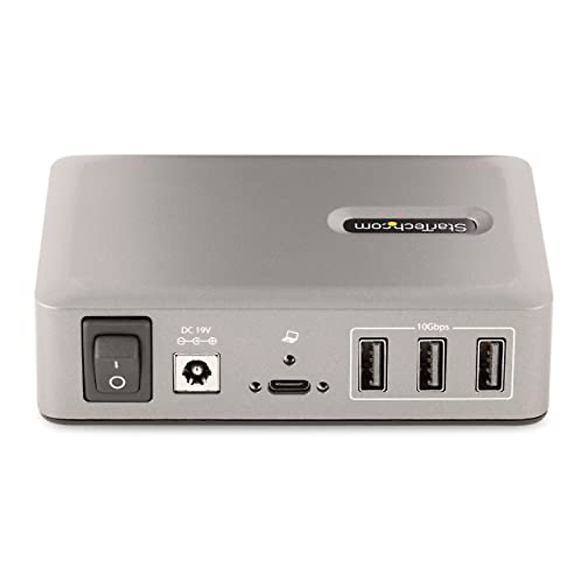 StarTech.com 10-Port USB-C Hub - 8x USB-A/2x USB-C - Self-Powered w/65W Power Supply - USB 3.1 10Gbps - Desktop/Laptop USB Hub w/USB-IF Certified 3ft Locking Cable, USB C Splitter (10G8A2CS-USB-C-HUB)