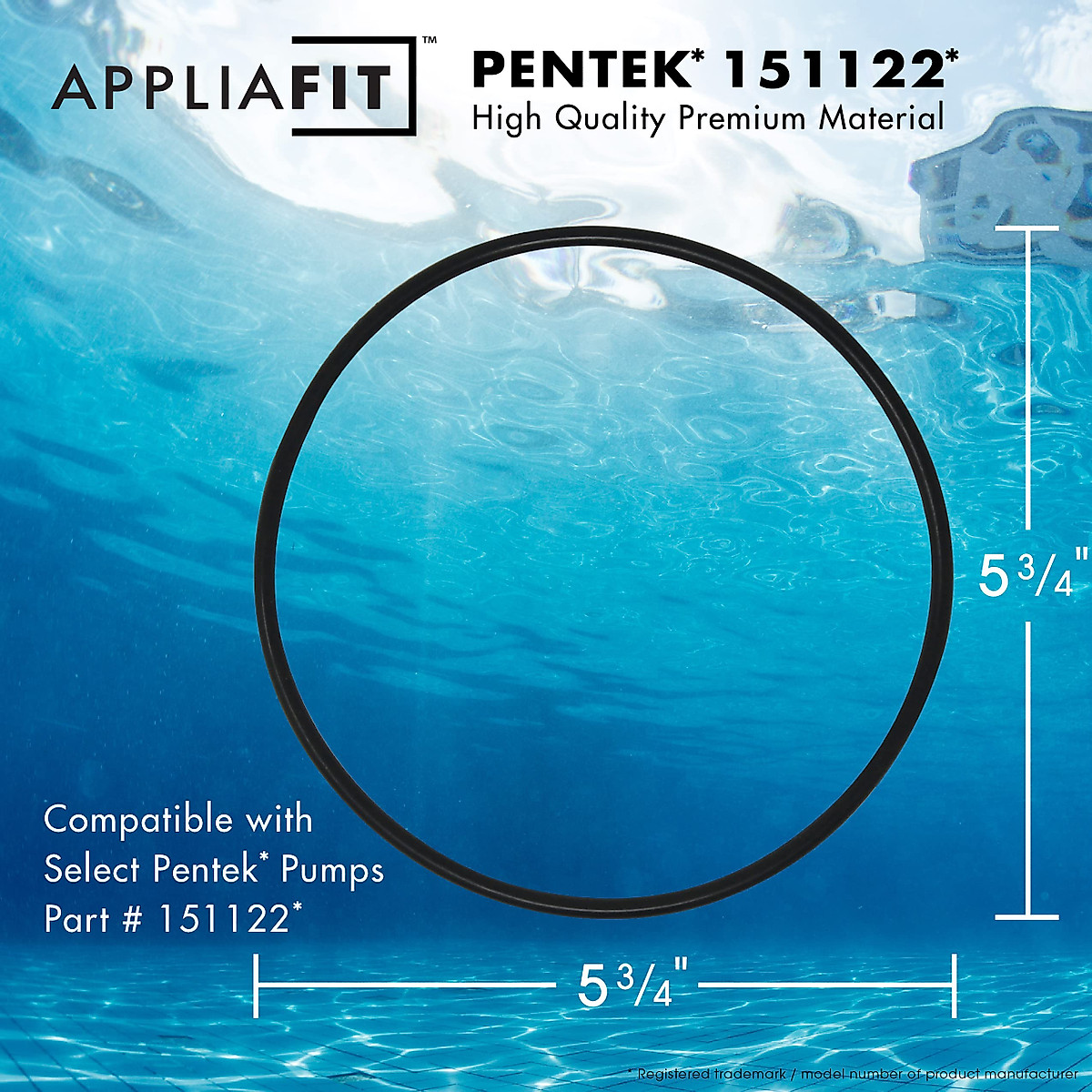 O-Rings Compatible with Pentek 151122 for Big Blue Water Filters and More (3-Pack)