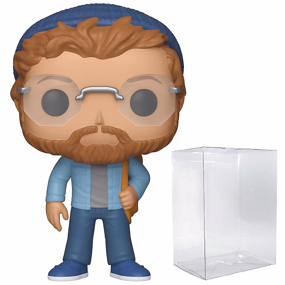POP Jaws - Matt Hooper Funko Pop! Vinyl Figure (Bundled with Compatible Pop Box Protector Case), Multicolored, 3.75 inches