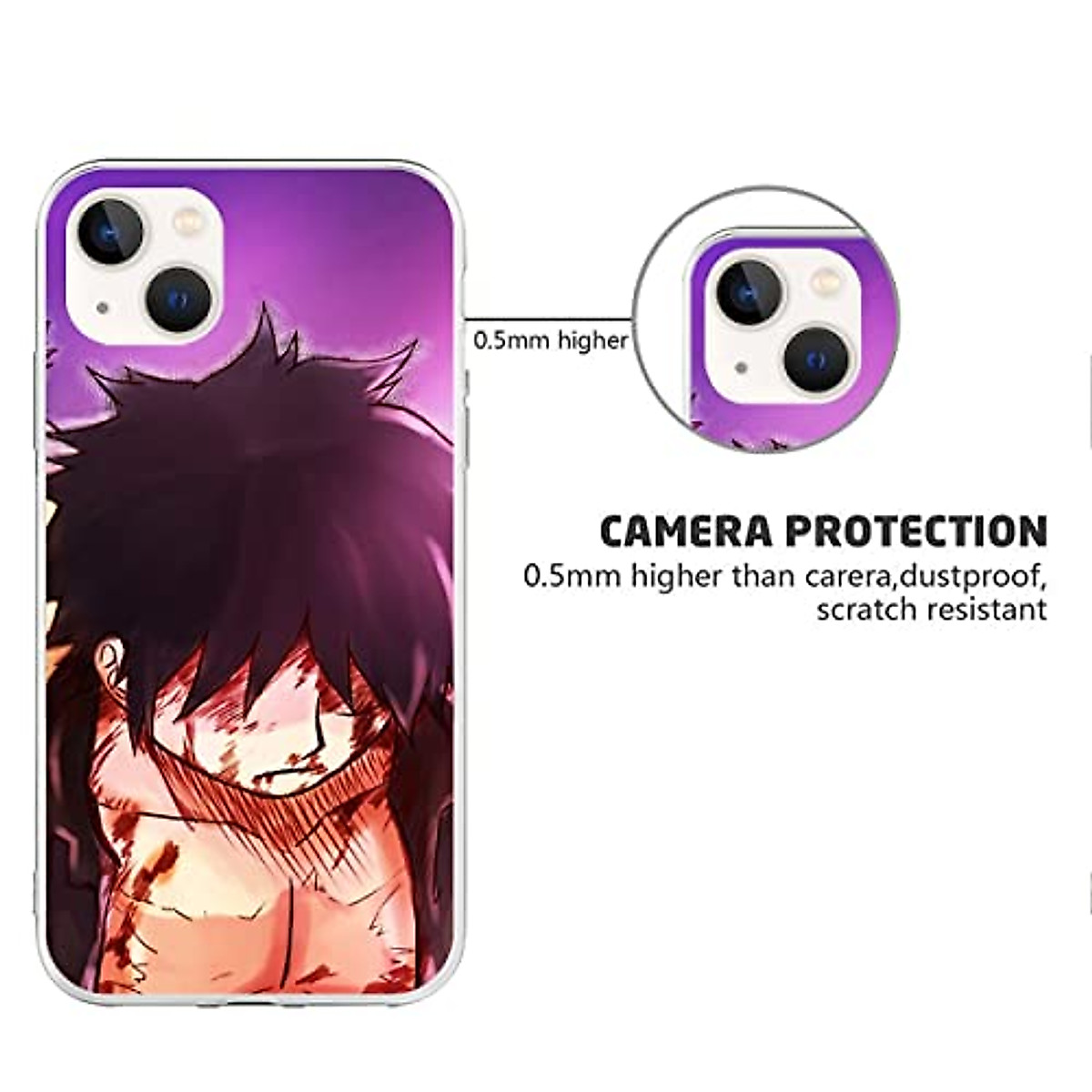 Compatible with LG V60 ThinQ | LG V60 ThinQ 5G Case One Luffy with Piece 876 Anime, Ultra Soft TPU Gel Rubber Phone Case (Clear)