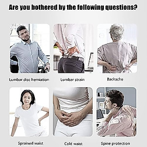 MIOTEQ Back Brace Lumbar Support Belt For Women And Men, Adjustable Safety Belt With Dual Lumbar Pads For Lower Back Pain Relief (Size : XX-Large)