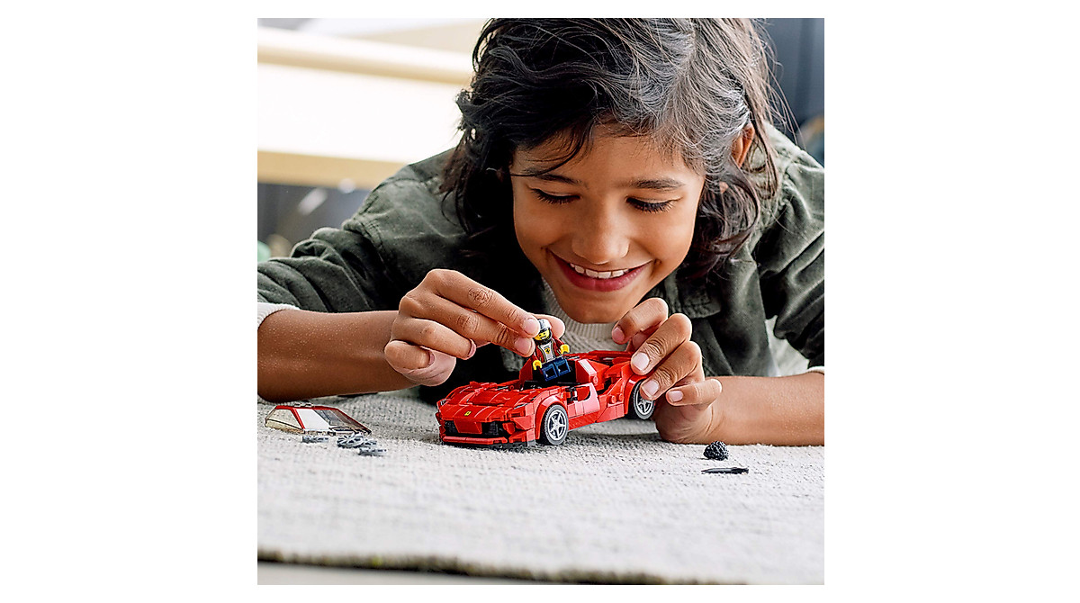 LEGO Speed Champions 76895 Ferrari F8 - Build & Race Fun