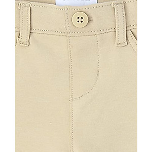 The Children's Place Girl's Ponte Knit Pull On Jeggings, Sandy/Tidal, 6