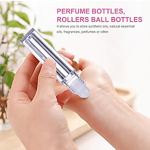 Beaupretty 10pcs Lip Gloss Tubes Empty Lip Gloss Containers Plastic Clear Mini Refillable Lip Balm Eyeliner Mascara Bottles Reusable Lipstick Wand Transparent