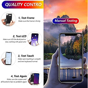 for iPhone 11 pro max LCD Screen Replacement 6.5“ (A2161,A2220,A2218,with face ID and 3D Touch Screen Display digitizer Frame Assembly Full Repair Kit with Repair Tools+Screen Protector