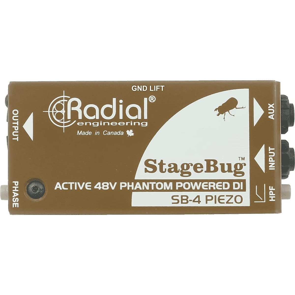 Radial StageBug SB-4 1-channel Active Instrument Direct Box