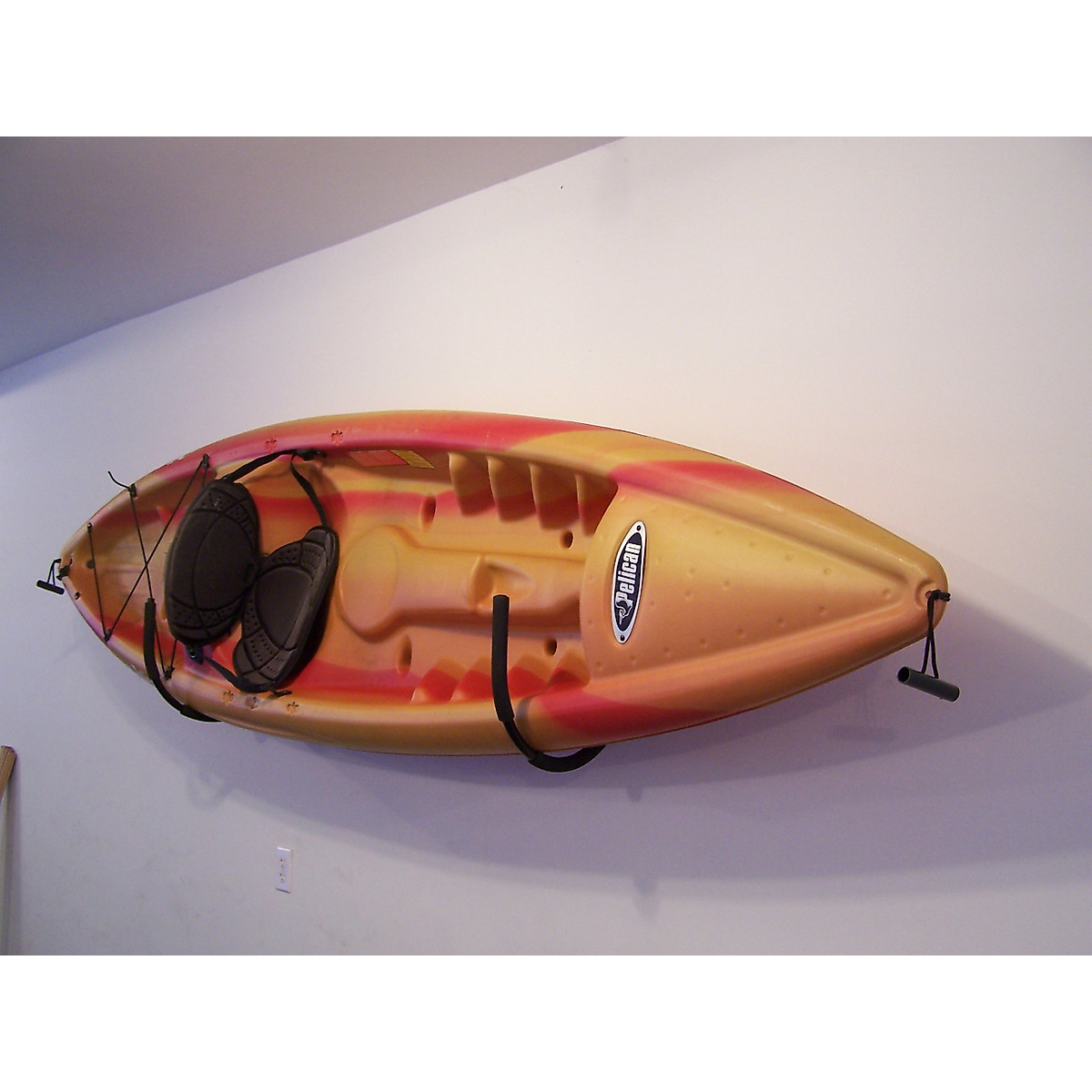 Pack'em Universal Wall Mounted Kayak Fold-Away Rack w/Hook (PK-Wall) Racks
