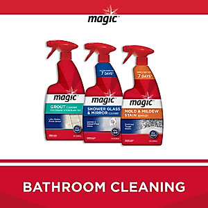MAGIC 3124 Tub and Tile Refinishing Kit - Bright White - Paint On - Works On Ceramic Porcelain Acrylic Fiberglass Surfaces
