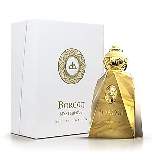 Dumont BOROUJ Mysterious - 85 ml - Alternative to Body Spray for Women & Men - Unisex Fragrances - More Concentrated Replacement for Cologne - Musk with Aromatic Floral & Amber Notes