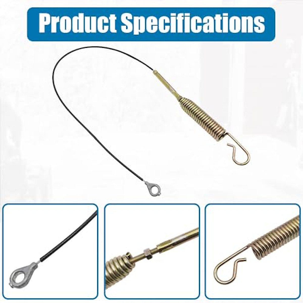 Traction Cable 06900439 for Ariens Gravely Auger Cable Gravely Power Brush Deluxe Pro 24 28 30 36 Snow Blower