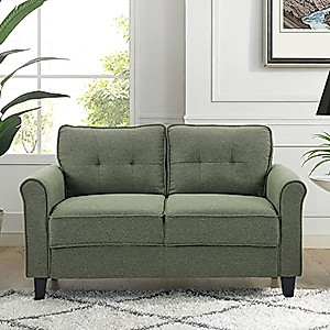 Lifestyle Solutions Loveseat Sofa, Heather Grey