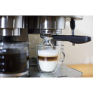 Espressione Combination Stainless Steel Espresso + Coffee Maker, 10 cups