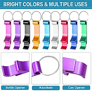100Pcs Personalized Bottle Opener Custom Keychain Bulk Engraved Customized Wedding Party Baby Shower Favors Gifts for Guests
