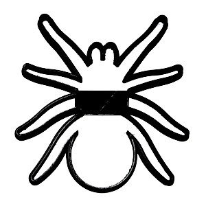 SPIDER OUTLINE EIGHT LEGS INSECT HALLOWEEN SCARY SPIDERMAN COOKIE CUTTER MADE IN USA PR829