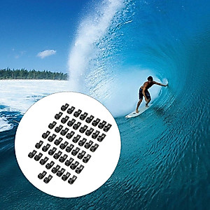 Lixada 50pcs Nylon Bungee Lashing Shock Cord J Hooks Tie Down Hook for Kayaks Canoes Boats