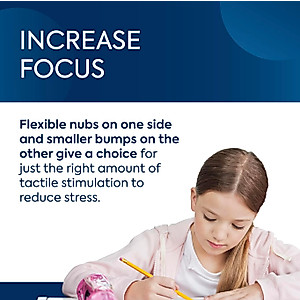 BouncyBand Wiggle Seat, Purple, 1-Pack – Small 10.75” D x 2.5” H Wobble Cushion for Kids Aged 3-7 – Sensory Tool Promotes Active Learning & Improves Productivity – Includes Pump for Easy-Inflation