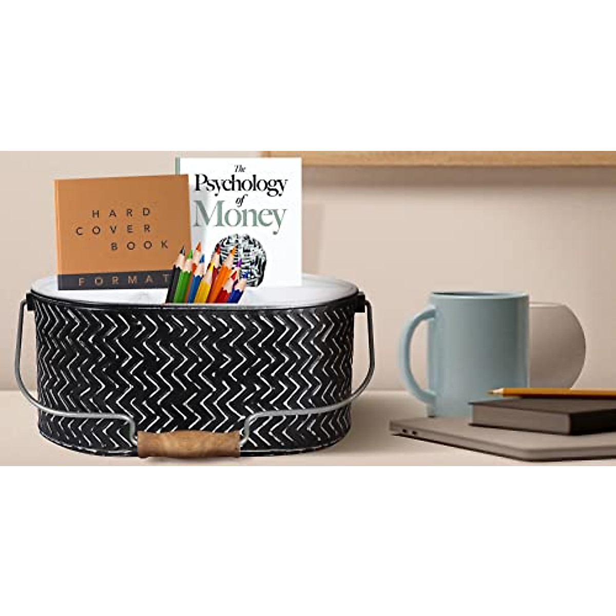 Utensil Caddy,Galvanized Bucket,Galvanized Utensil Holder,Silverware Caddy,Metal Caddy,Outdoor Utensil Caddy,Tin Utensil Holder,Utensil Caddy for Parties,Picnic Caddy,Farmhouse Utensil -Antique Black