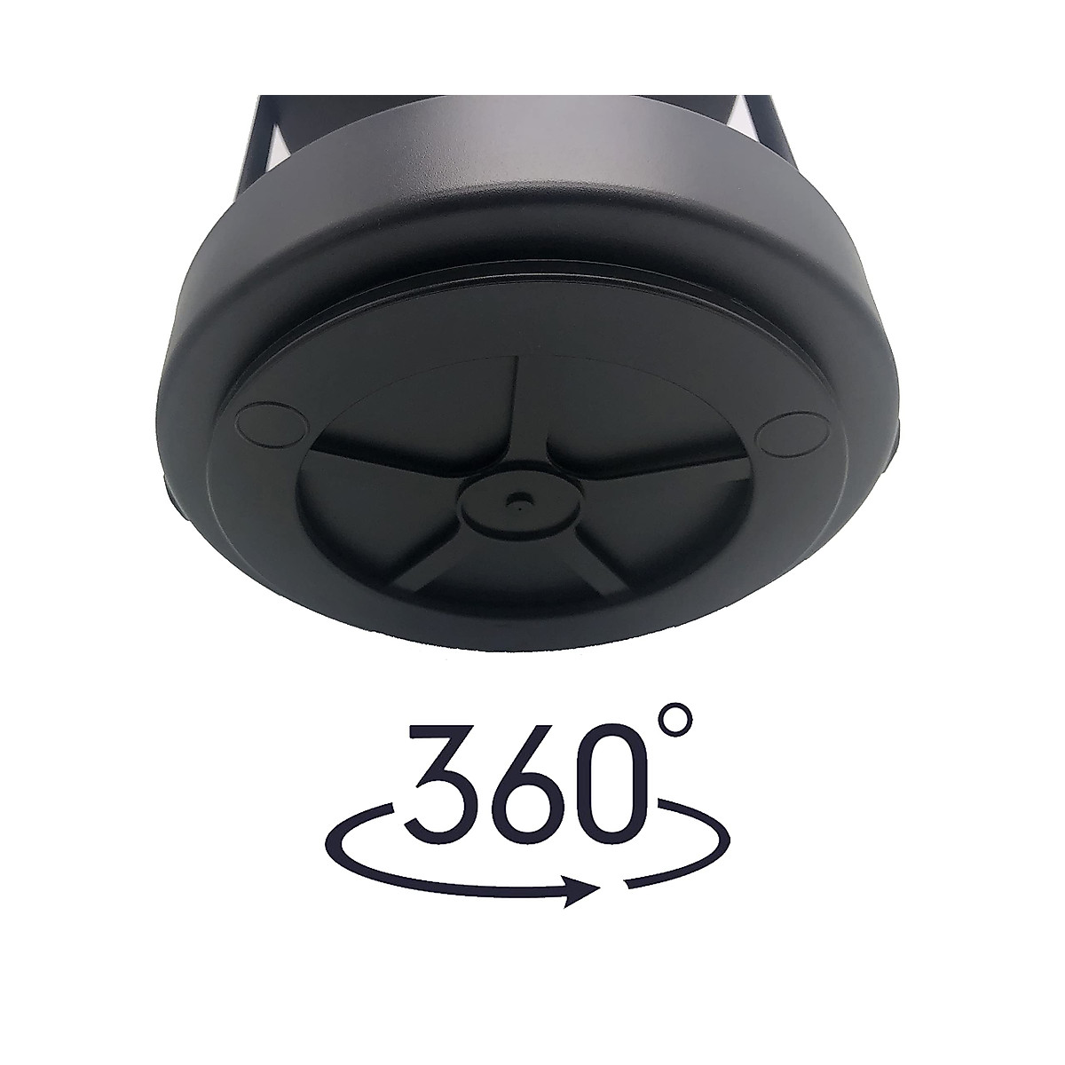 2 Tier Lazy Susan, Stainless Steel Turntable, 360 Degree Spice Rack for Kitchen Bathroom Counter Organizer (10.2Inch)