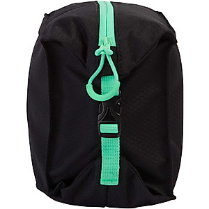 Speedo Unisex's Pool Slide Bag, Black/Green Glow, One Size