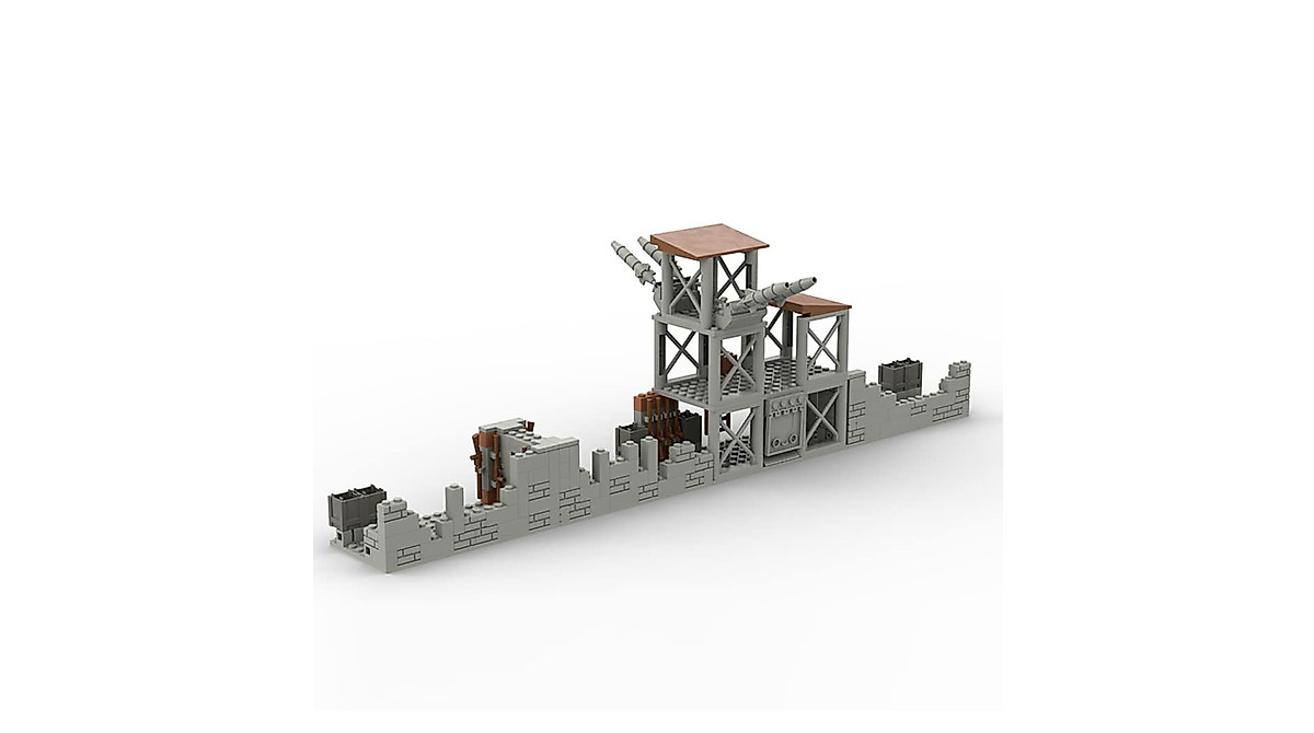 YEIBOBO DIY Military Building Bricks Set for Kids