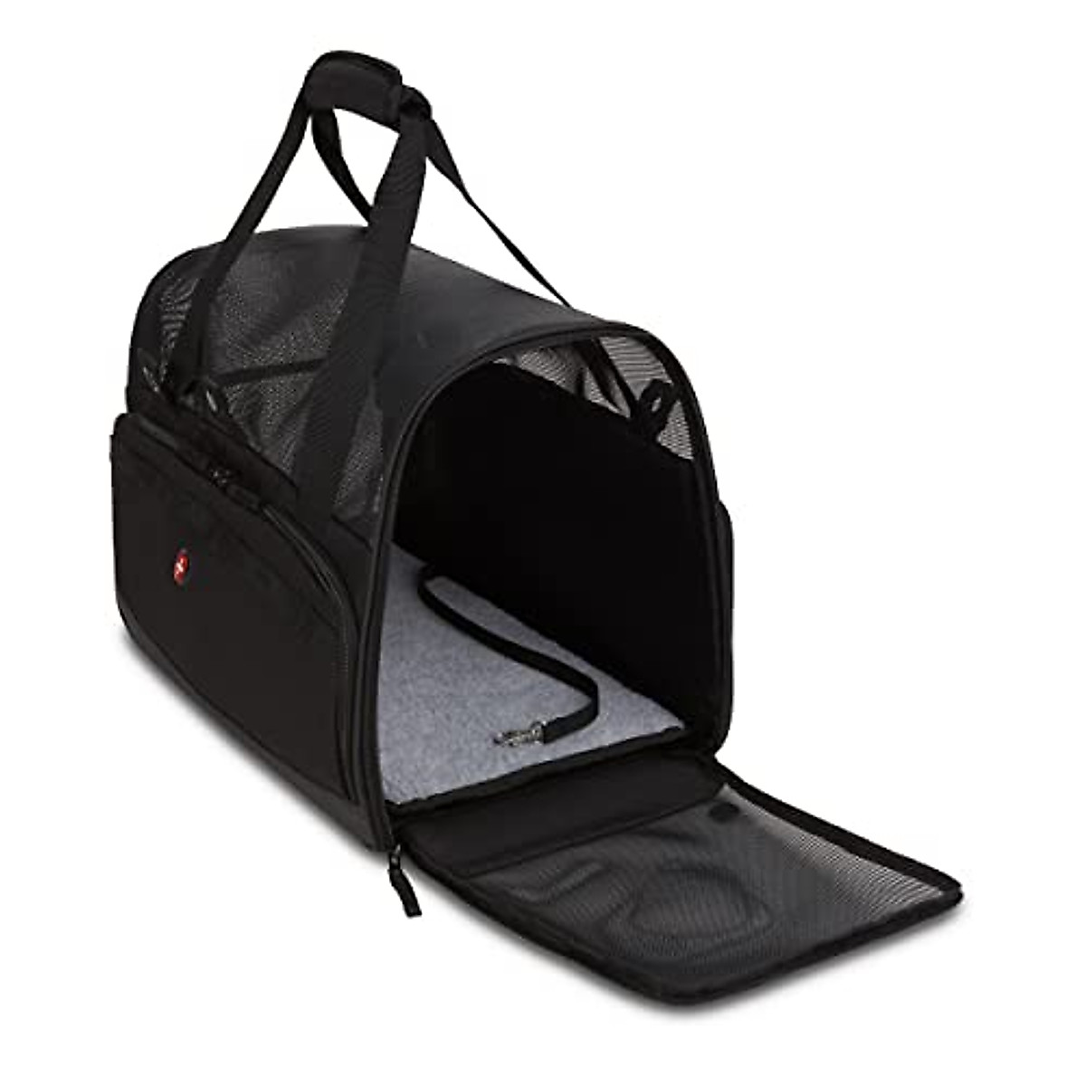 SwissGear 3320 Underseat Premium Pet Carrier, Black