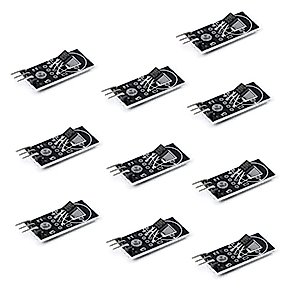 000 JESSINIE 10Pcs DS18B20 Digital Temperature Sensor Module Single Bus Digital 18B20-55~125℃ Temperature Detector