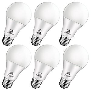 Energetic 6-Pack Dimmable LED Light Bulbs 100 Watt Equivalent, 1500 Lumens 12.5W, Warm White 3000K, E26 LED Bulb, 15000 Hrs, UL Listed