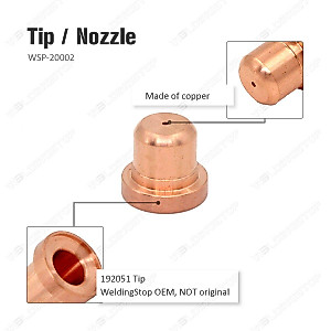 11pc Drag Set for Miller ICE-50 ICE-50C 50CM Plasma Torch Ref. Code 192047 192051 192053