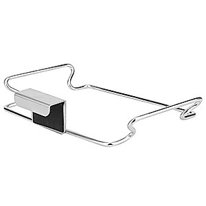 Yosoo Trash Rack, Trash Bag Holder Stainless Steel Door Back Kitchen Garbage Trash Bag Holder Hanging Rack Bracket