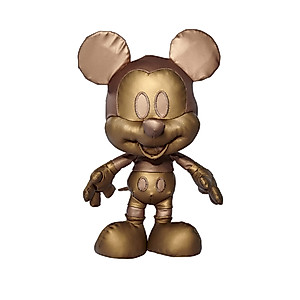 Simba 6315870313 Disney Bronze Mickey Mouse, April Edition, Amazon Exclusive, 35 cm Plush Figure in Gift Box, Special, Limited Edition Collectible, Soft Toy Suitable for Children from Birth