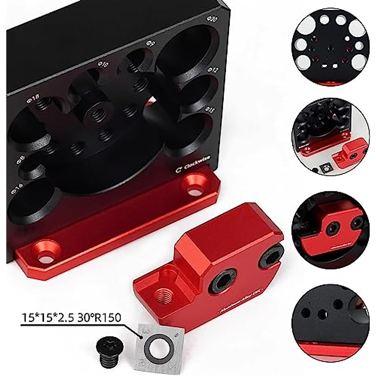 Dowel Maker Jig Kit, Metric 8mm To 20mm Adjustable Dowel Maker, With Carbide Blade, Durable Electric Drill Milling Dowel Round Rod, Dowel Cutter For Wooden Rods Sticks Woodworking Dowel Maker Jig Kit