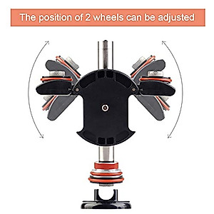 Camera Video Track Dolly, Small Size Electric Slider Photography Car Light Weight for Phone for Action Cameras