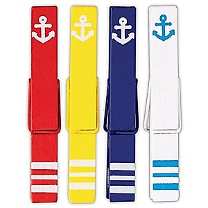 Teacher Created Resources Anchors Magnetic Clothespins (77250)