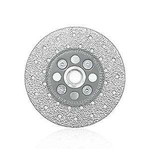SHDIATOOL Diamond Granite Cutting Wheel for Marble Quartz, 4 Inch Fast Cutting Grinding Shaping Diamond Disc for Angle Grinder with 5/8-Inch-11 Thread