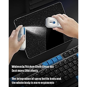 Keyboard Cleaner, 12-in-1 Phone Cleaning kit, Electronics Cleaning Brush Tool for Computer, PC Monitor,TV Camera Lens with 3ml Spray Cleaning Bottle Compact with Patent(Blue)