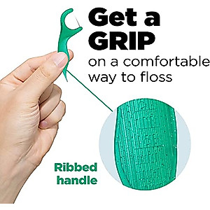 GUM Professional Clean Flossers Fresh Mint - 90 ct, Pack of 5