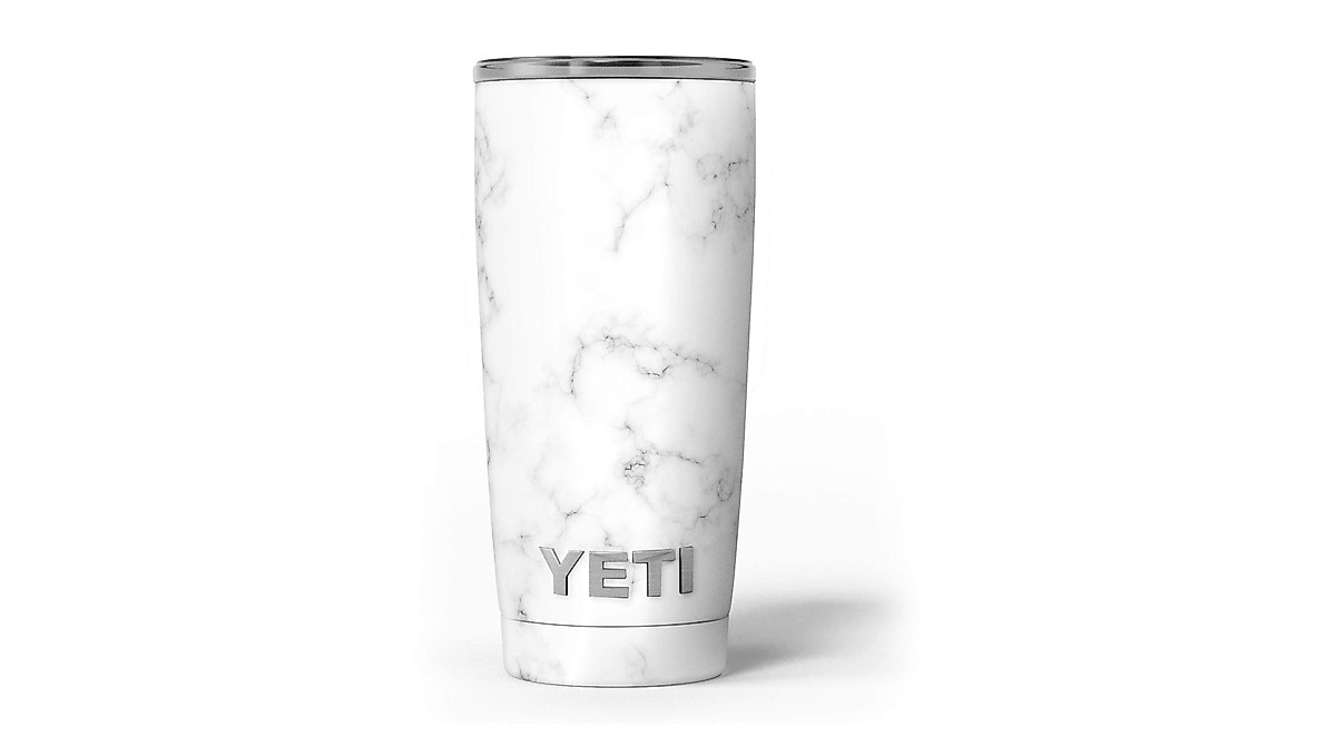 Design Skinz Slate Marble Vinyl Wrap for Yeti Coolers - Easy & Long Lasting