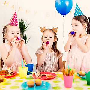 2 Pairs Blue Ears Hair Clips Dog Ears Hair Clips Glitter Bow Barrettes for Halloween Costume Birthday Decorations Blue Party Supplies