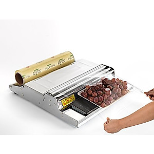 VisionTechShop CW-500E, 20 Inch / 500 mm Hand Wrapping Machine Film Wrapper for Food Packaging, MADE IN KOREA