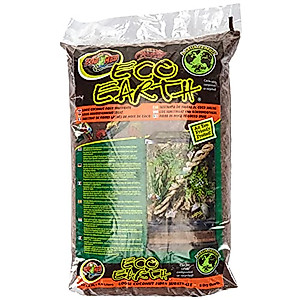 Zoo Med Eco Earth Loose Coconut Fiber Substrate, 8 Quarts