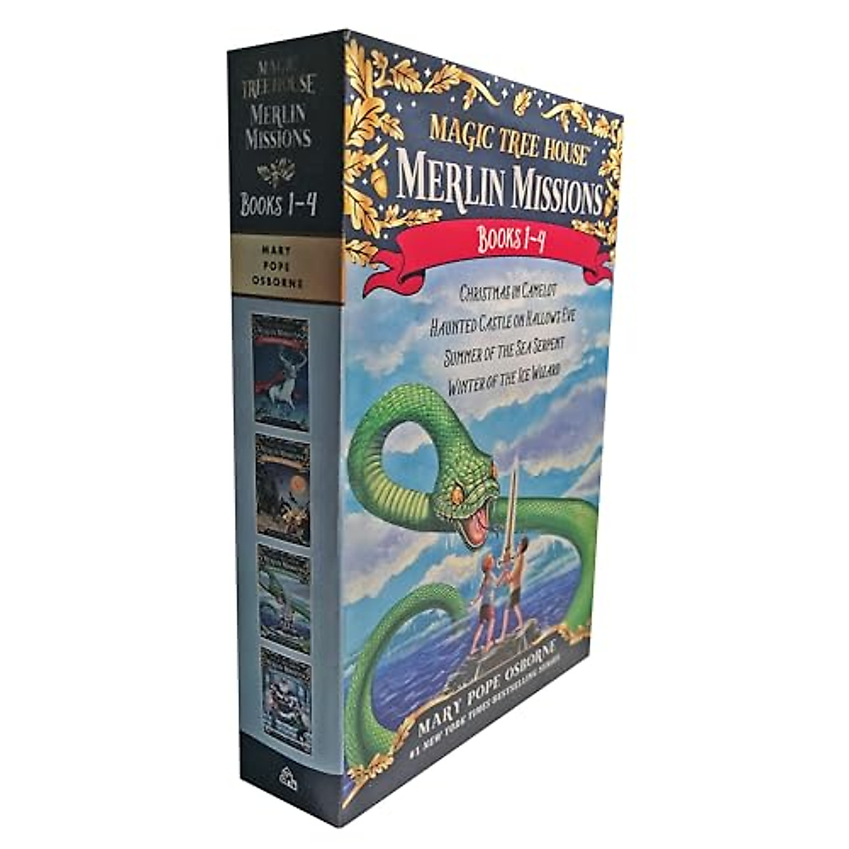 Magic Tree House Merlin Missions Books 1-4 Boxed Set