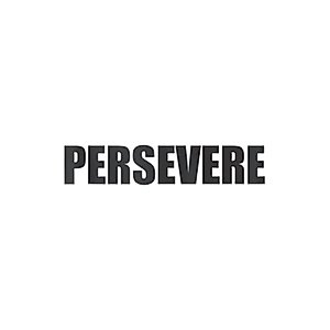 Persevere: Wide Ruled Line Paper, Lined Notebook Journal with 6x9 inches, 110 Pages for Work, School and College Supplies