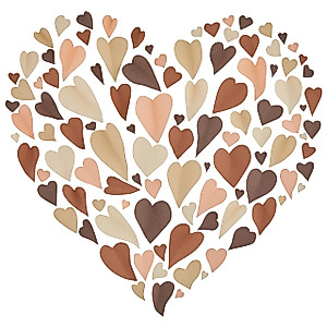 Tru-Ray Shades of Me Construction Paper, 5 Assorted Skin Tone Colors, 9" x 12", 50 Sheets