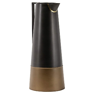 Foreside Home and Garden Multicolored Metal Pitcher Vase