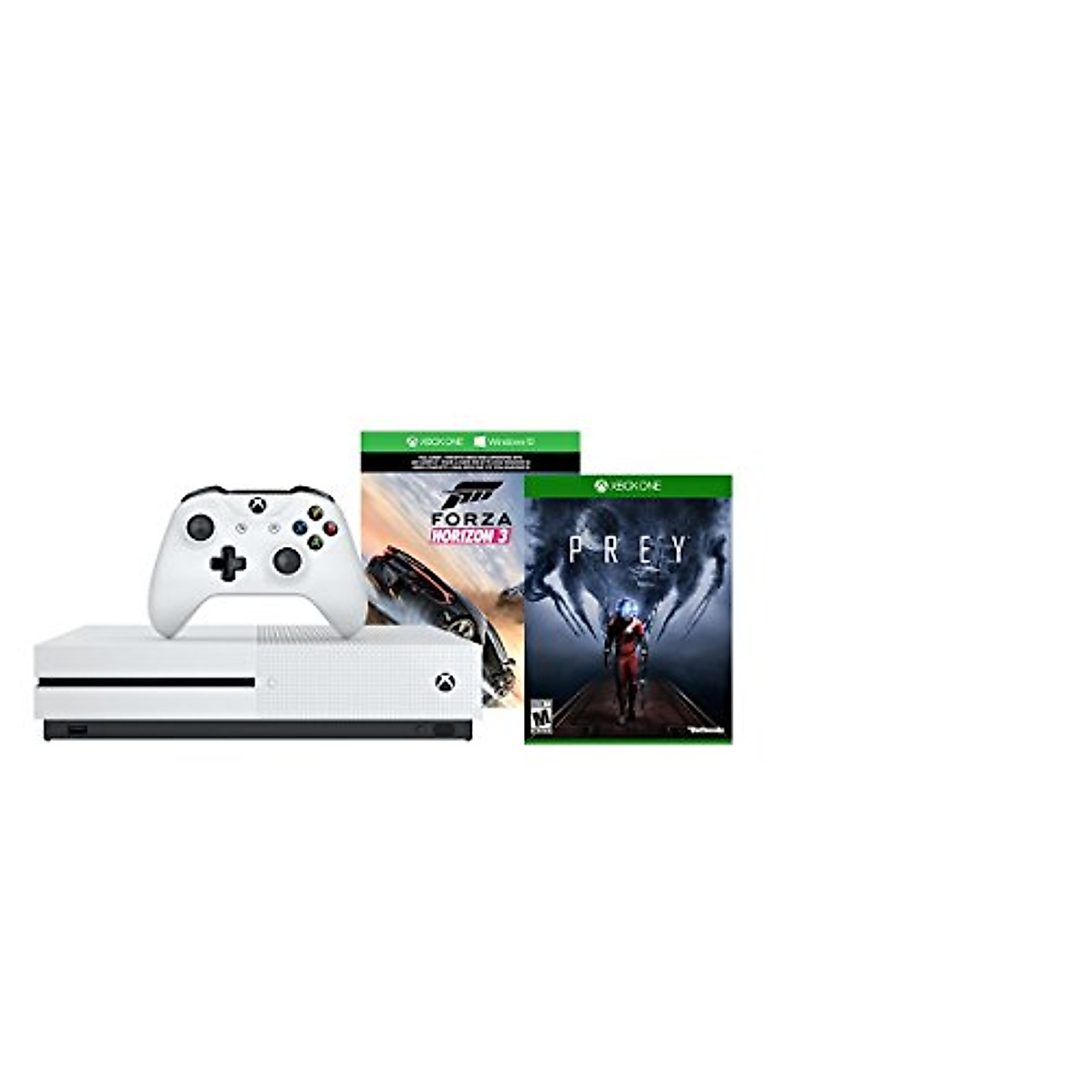 Xbox One S 1TB Console - Forza Horizon 3 + Prey Bundle